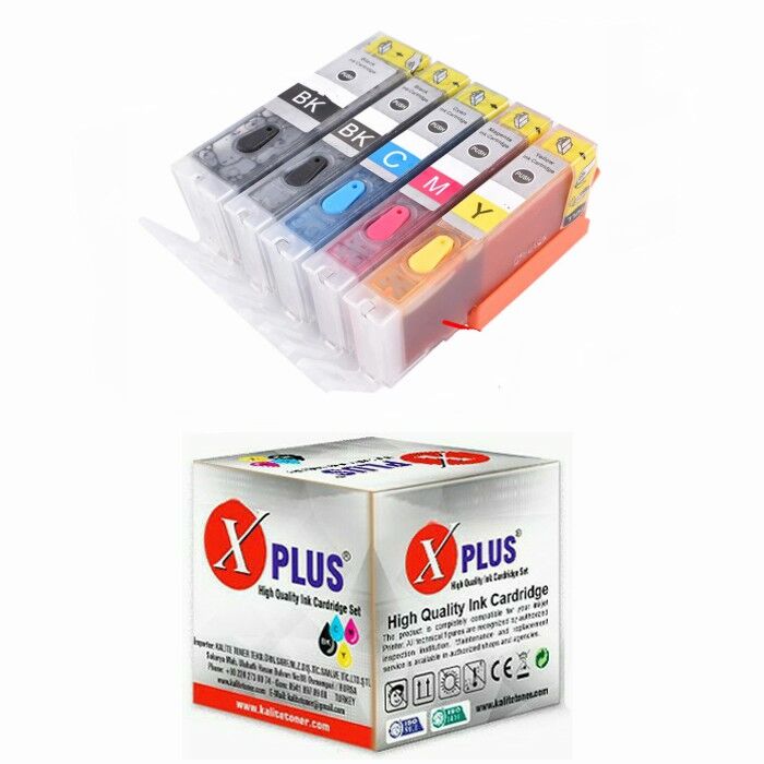 Xplus Canon Pixma MG7550 PGI-550XL CLI-551XL Uyumlu Kolay Dolan ...